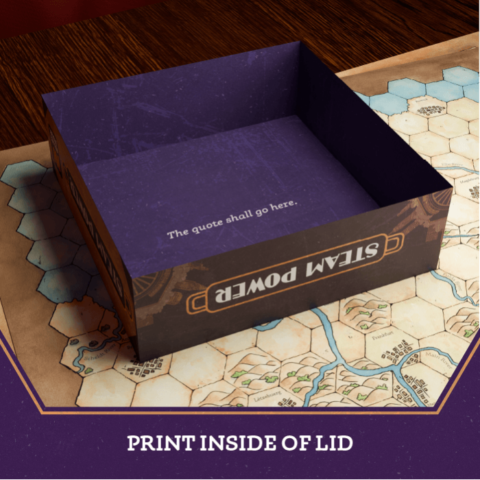 Steam Power by Wallace Designs - 5th Map unlocked, what's next? - Gamefound