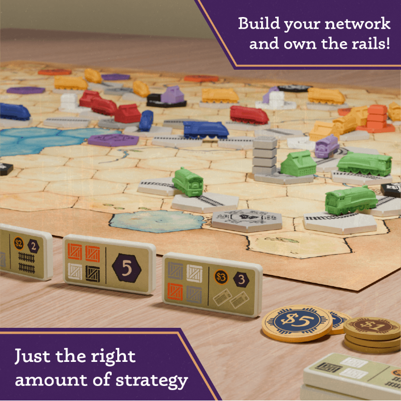 Steam Power by Wallace Designs - Some Prototype Images - Gamefound