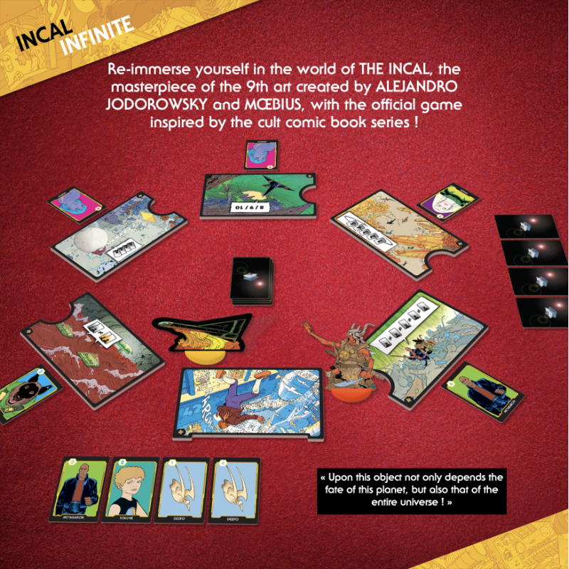 The Incal Infinite by Why Not AI - Revealing the Rules: Set up - Gamefound