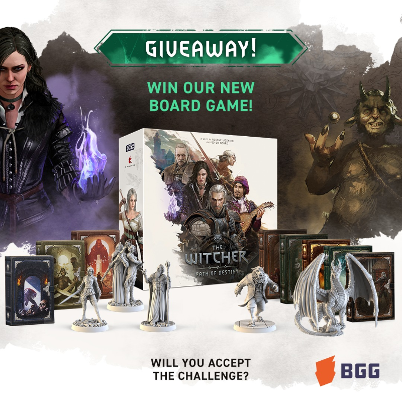 The Witcher: Path of Destiny by Go On Board - GIVEAWAY & Last 30 days ...