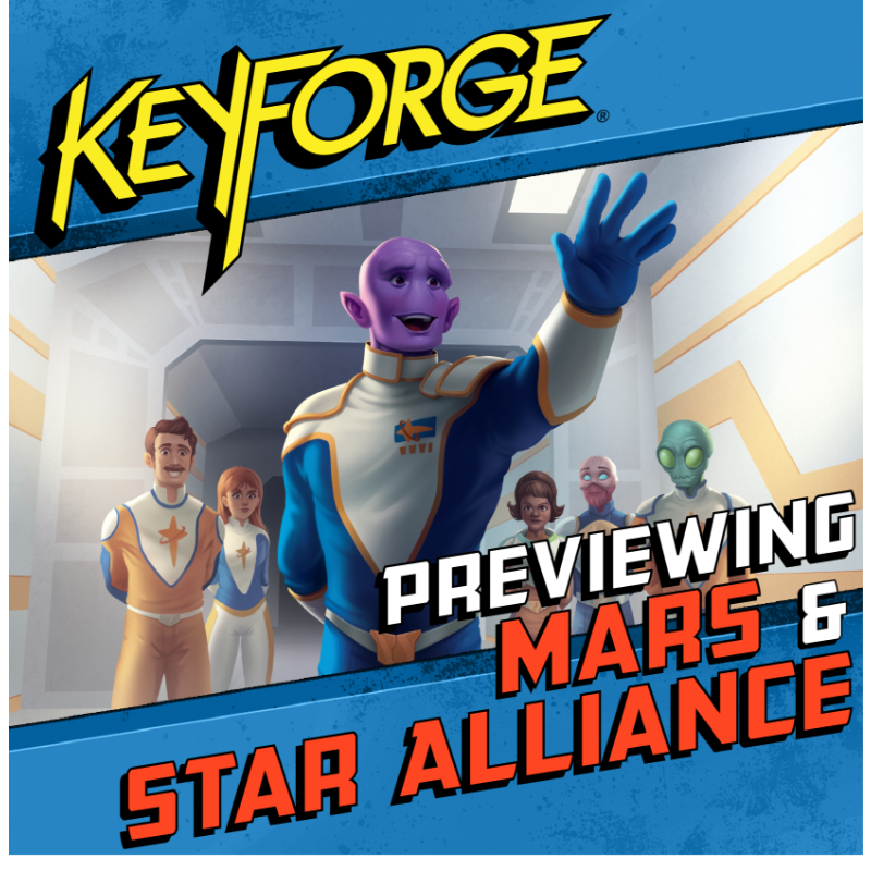 KeyForge: Grim Reminders by Ghost Galaxy - Previewing Mars and Star ...