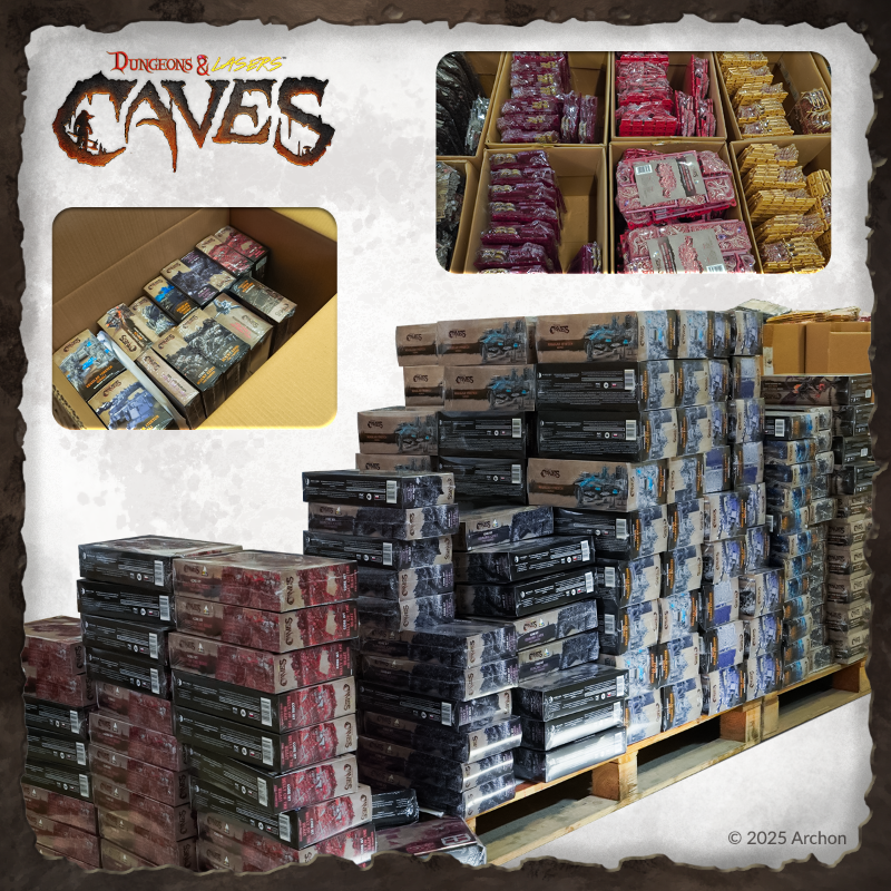 Dungeons & Lasers VI: Caves by Archon Studio - Important Shipping ...