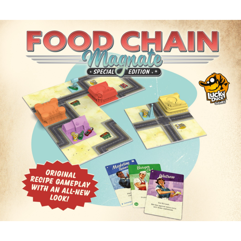 Food Chain Magnate: Special Edition by Lucky Duck Games - Awaiting ...