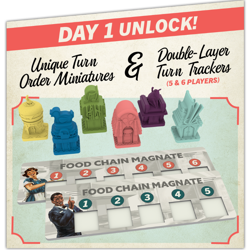 Food Chain Magnate: Special Edition by Lucky Duck Games - Day 1 Unlock ...