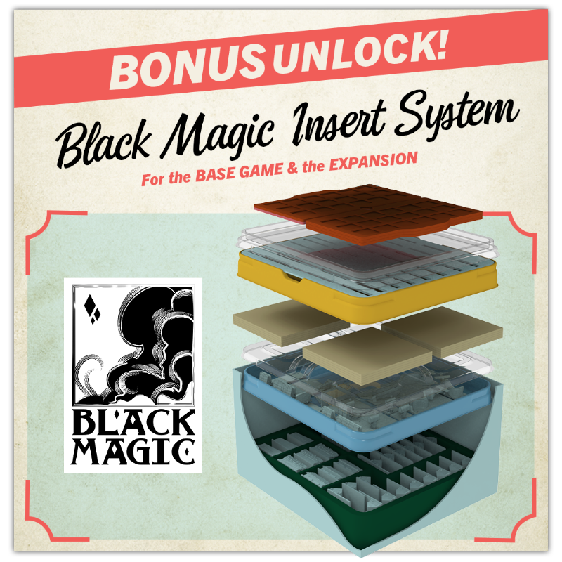 Food Chain Magnate: Special Edition by Lucky Duck Games - Bonus Unlock! Black Magic Insert ...