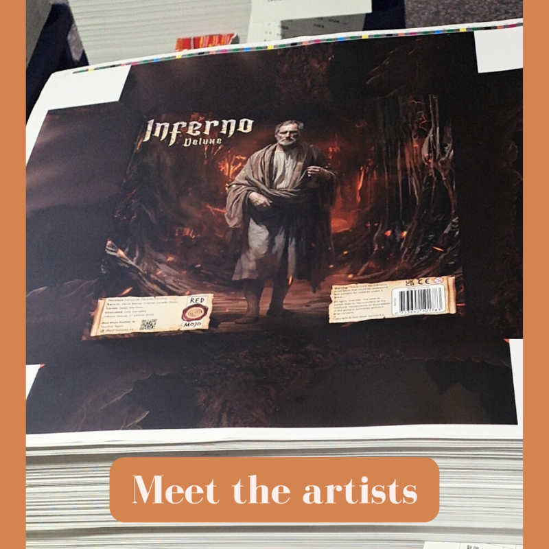 Inferno Deluxe Edition by Red Mojo Games - Meet the illustrators ...
