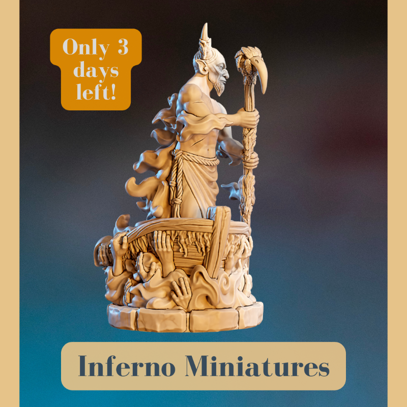 Inferno Deluxe Edition by Red Mojo Games - Inferno’s Miniatures - Gamefound