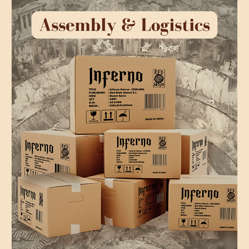 Inferno Deluxe Edition by Red Mojo Games - Logistic plan for Inferno ...