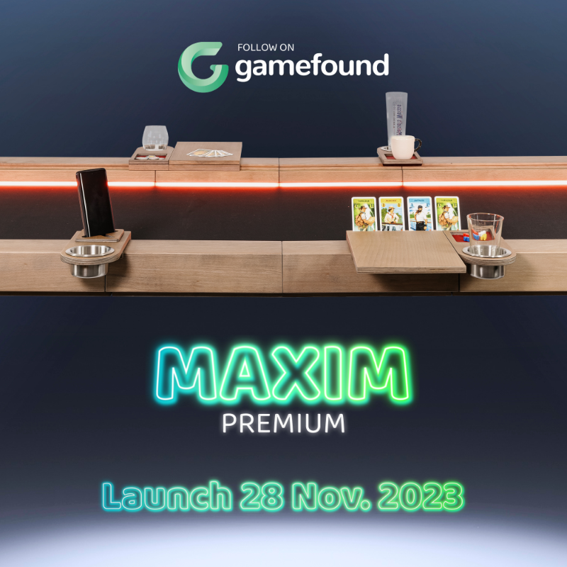 PlayMaxim: MAXIM Premium Board Game Table by Kapplex The Choice Of ...