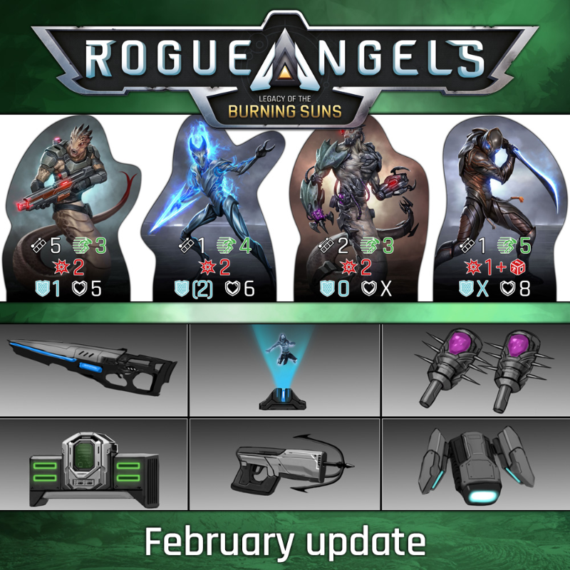 Rogue Angels by Sun Tzu Games - February progress (awesome ...