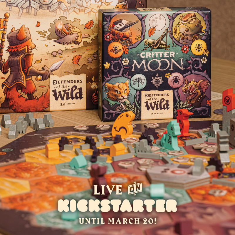 Defenders of the Wild by Outlandish Games - Kickstarter is live! Back ...