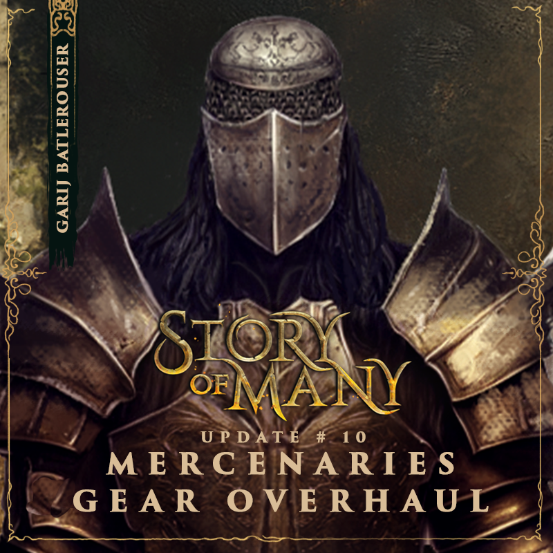 Story of Many by Haunted Mill Games - Update #10 - Mercenaries & Gear ...