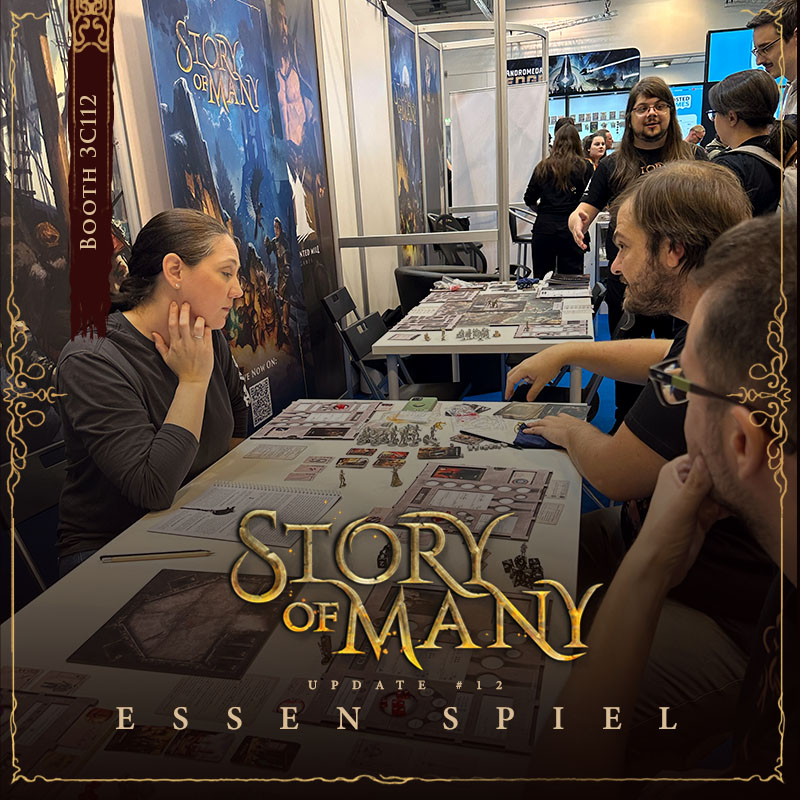 Story of Many by Haunted Mill Games - Update #12 - Essen SPIEL - Gamefound