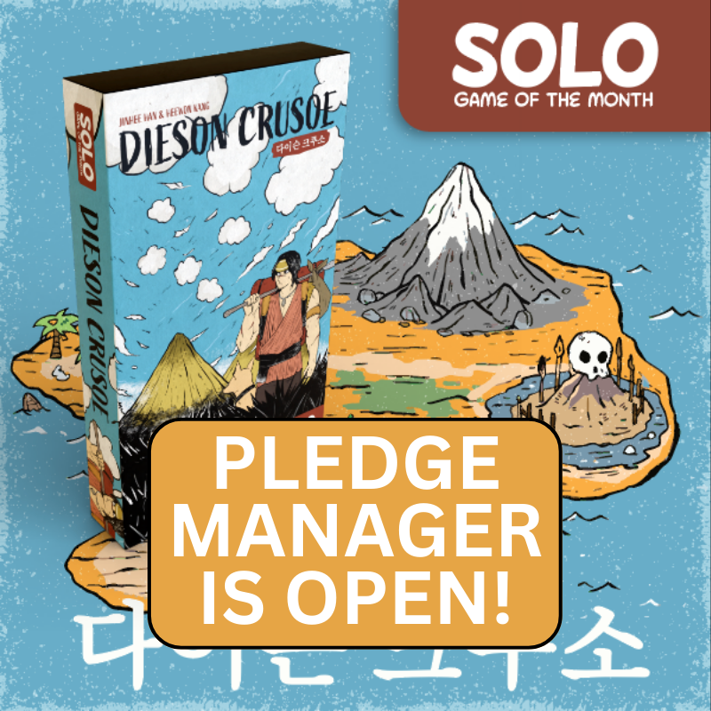 Dieson Crusoe [Solo Game of the Month] by Gabe-Barrett - Pledge Manager ...