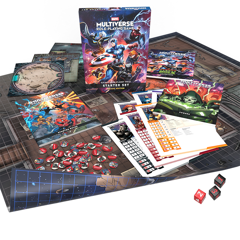 Marvel Multiverse RPG - Deluxe Starter Set by CMON - Updates - Gamefound