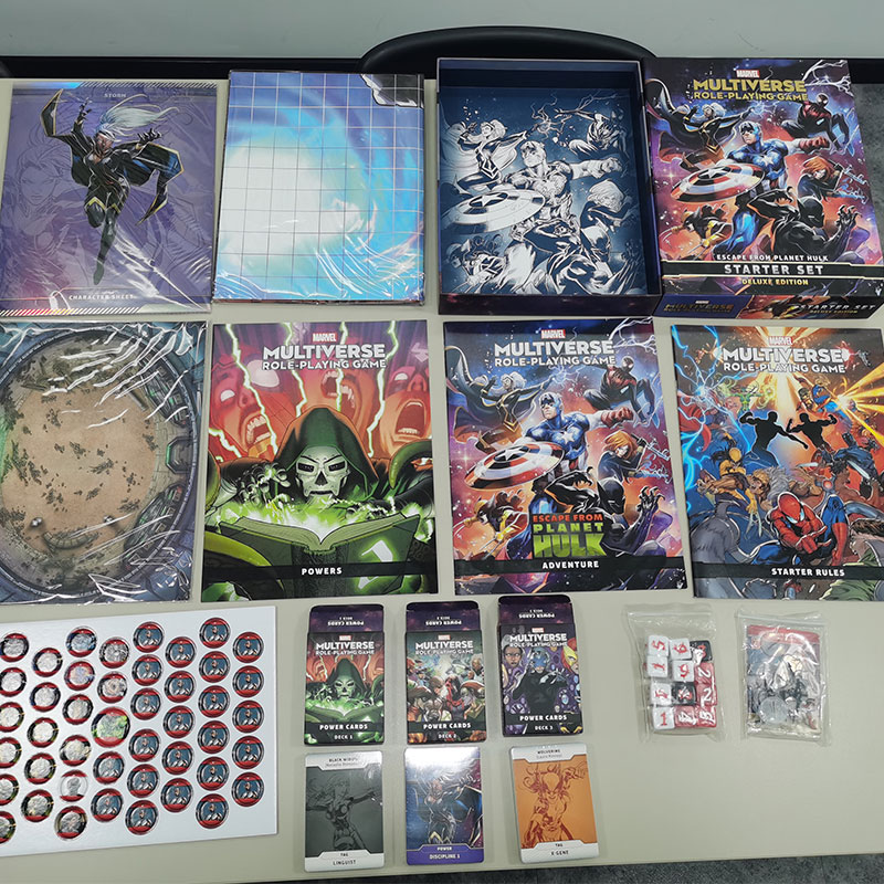 Marvel Multiverse RPG - Deluxe Starter Set by CMON - Fulfillment ...
