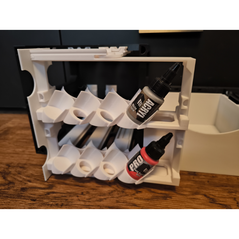 Master Painter - Modular 3D Printable Paint Rack by 3DOtakuPrints - New ...