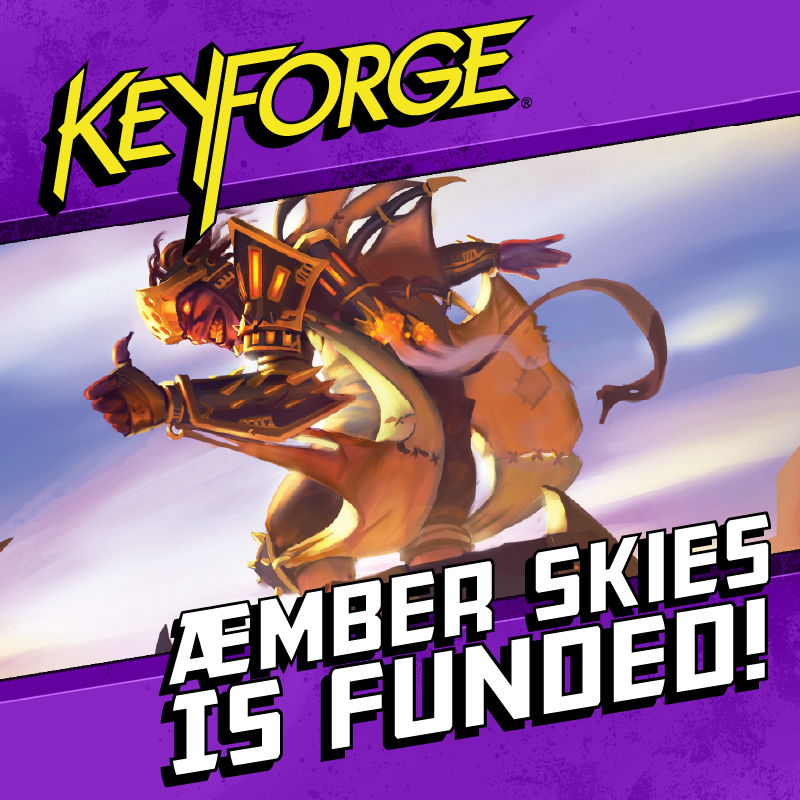 KeyForge: Æmber Skies by Ghost Galaxy - KeyForge: Æmber Skies is Funded ...