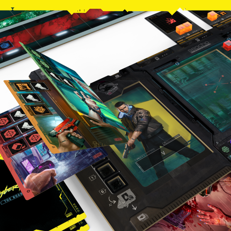 Cyberpunk 2077 - The Board Game by Go On Board - Heart-Pounding Game ...