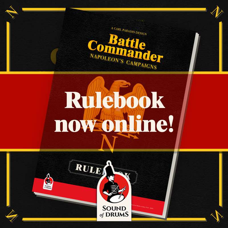 Battle Commander Volume I by Sound of Drums GmbH - Rules now available - Gamefound