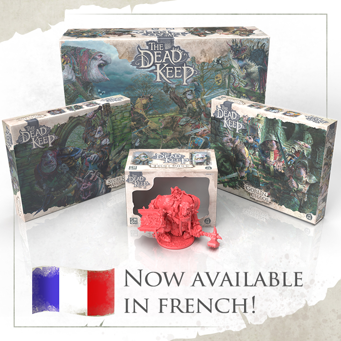 The Dead Keep by CMON - The Dead Keep is now Available in French ...