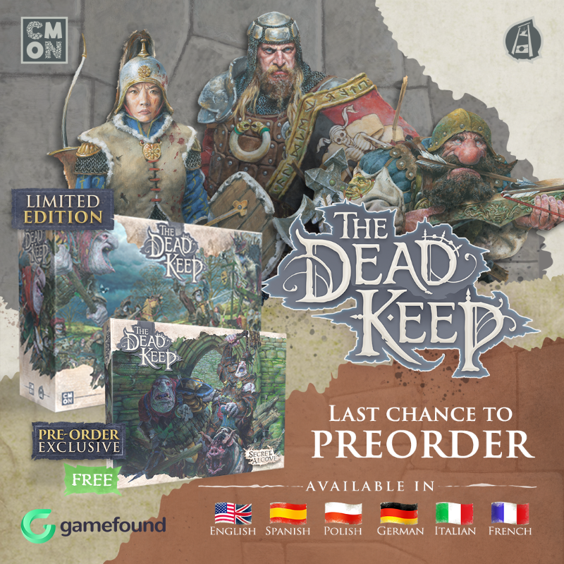 The Dead Keep by CMON - ⏳ Only 2 Days Left to Pre-Order The Dead Keep ...
