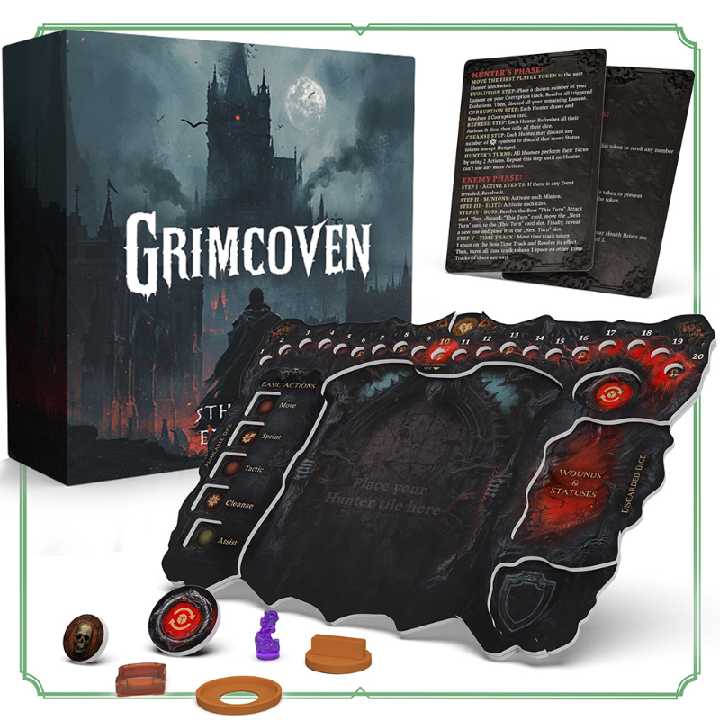 Grimcoven by Awaken Realms - Day 17: 5th Player Stretch Goal, new add ...
