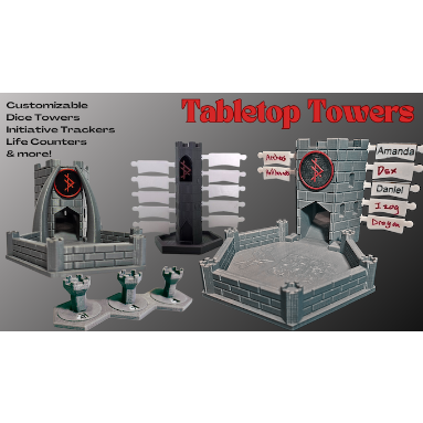 Tabletop Towers by Four Harts Games - Our Pledge Manager Is Live ...