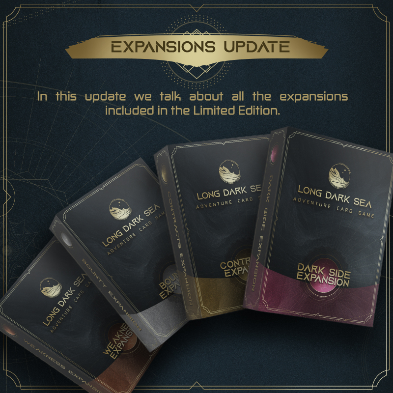 LONG DARK SEA by DELUSIO GAMES - Limited Edition Expansions - Gamefound