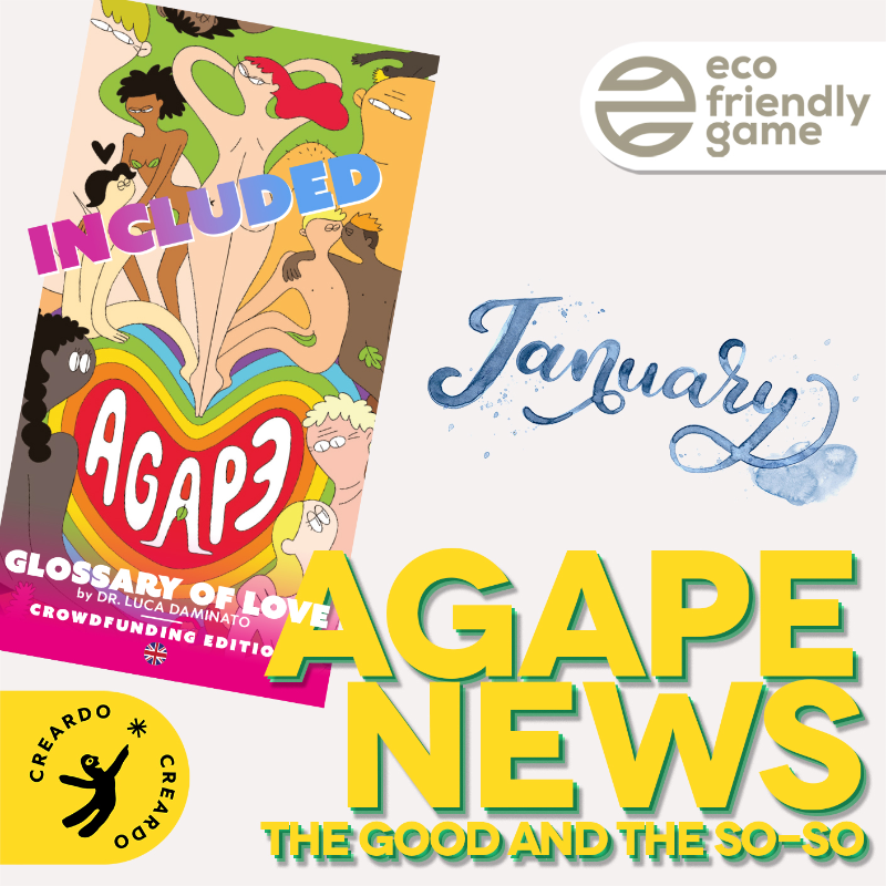 Agape by Creardo - AGAPE News: GOOD Ones and SO-SO - Gamefound