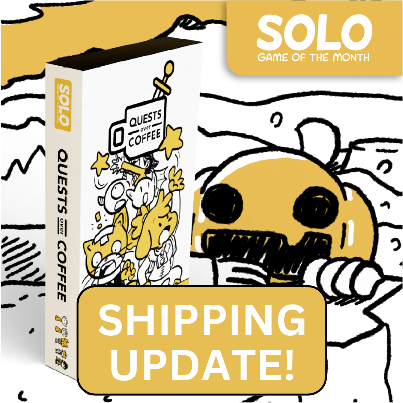 Quests Over Coffee [Solo Game of the Month] by Gabe-Barrett - Shipping ...