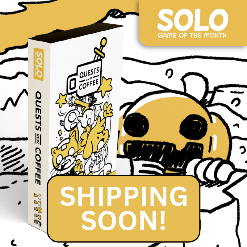 Quests Over Coffee [Solo Game of the Month] by Gabe-Barrett - Shipping ...
