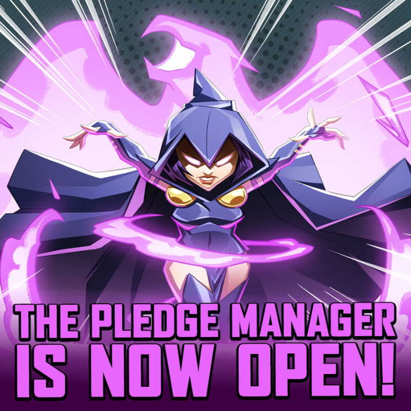 DC Super Heroes United by CMON - Pledge Manager Launching! - Gamefound