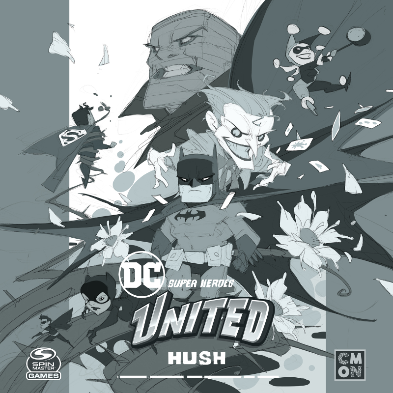 DC Super Heroes United by CMON - Hush it up - Gamefound