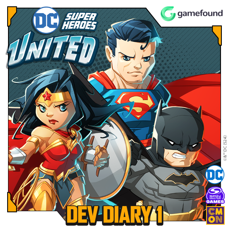 DC Super Heroes United by CMON - DC Super Heroes United: Introducing ...