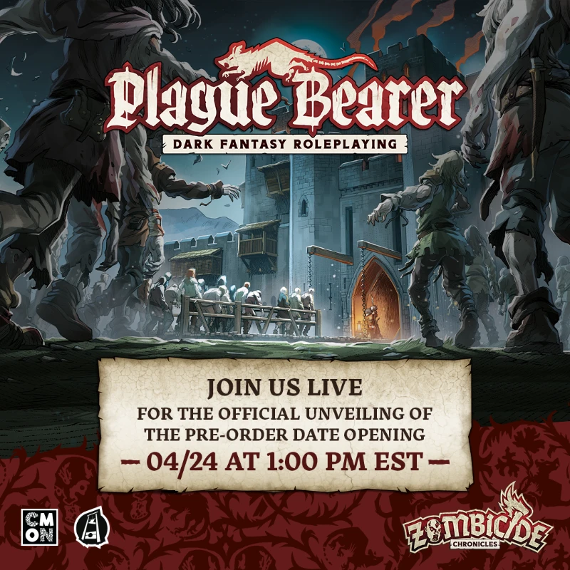 Plague Bearer RPG by CMON - Dive Deeper into the Zombicide Universe ...