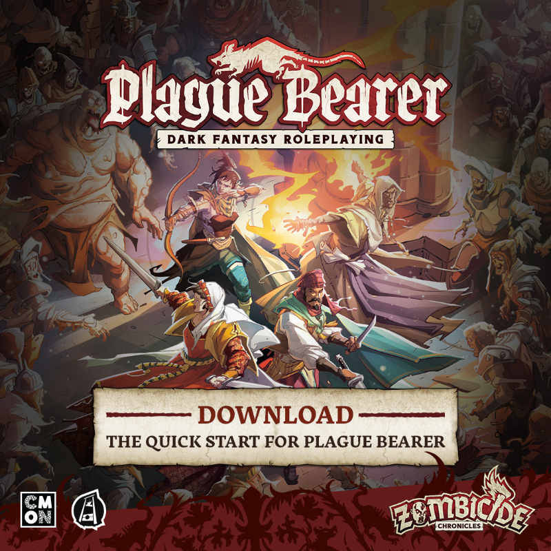 Plague Bearer RPG by CMON - Get your version of the Quick Start for 'Plague Bearer' - Gamefound