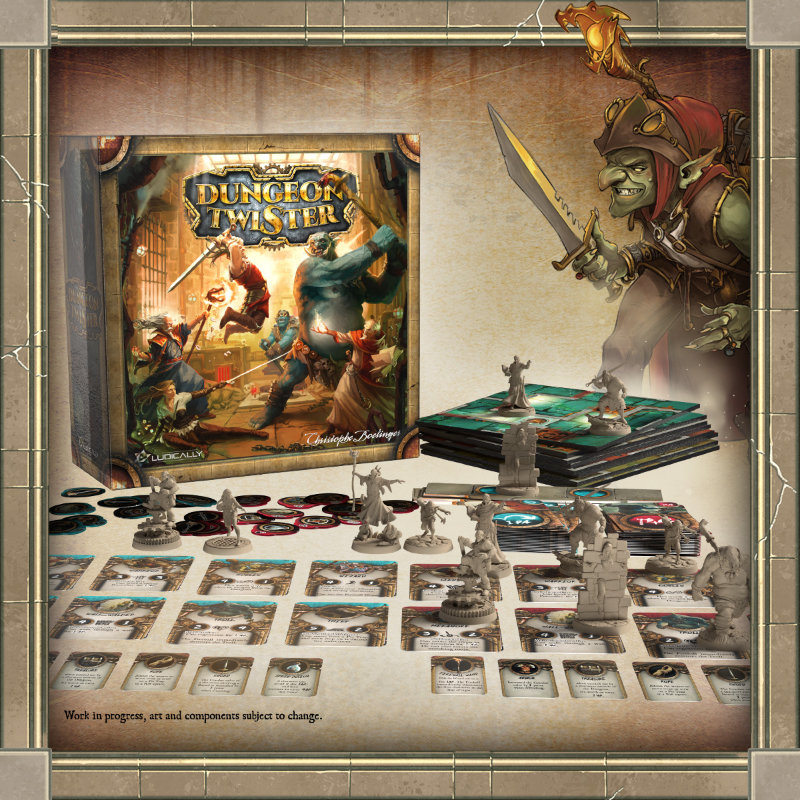 Dungeon Twister 20th Anniversary Edition by ludically - What awaits you in the Dungeon - Gamefound