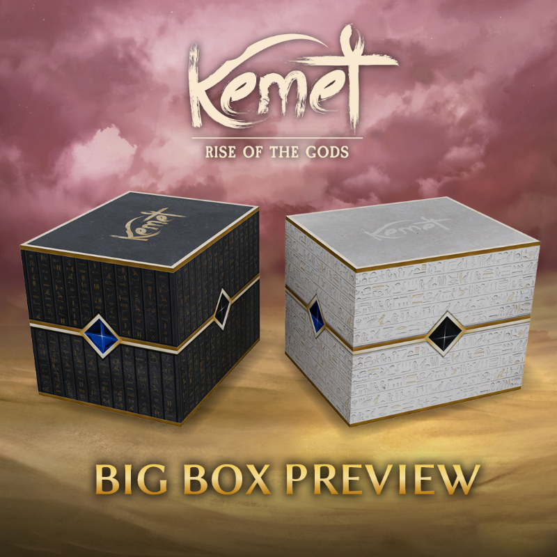 Kemet: Rise of the Gods by Matagot - Pre-campaign update #5: Here comes ...