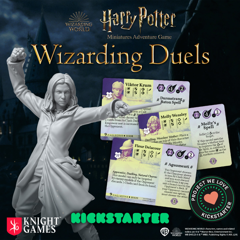 Harry Potter Miniatures Adventure Game Wizarding Duels by Knight Games ...