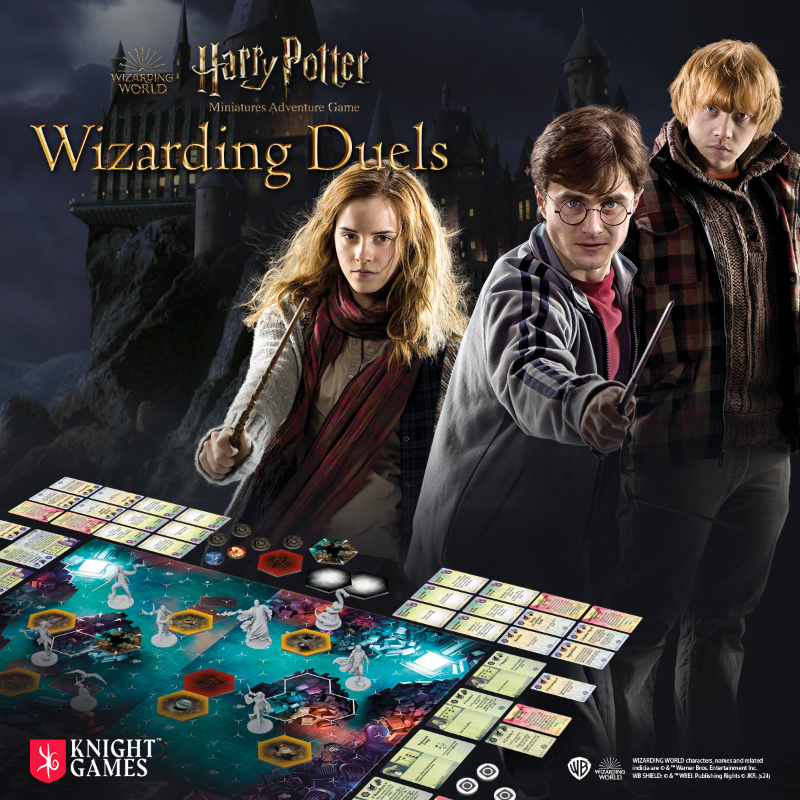 Harry Potter Miniatures Adventure Game Wizarding Duels by Knight Games ...