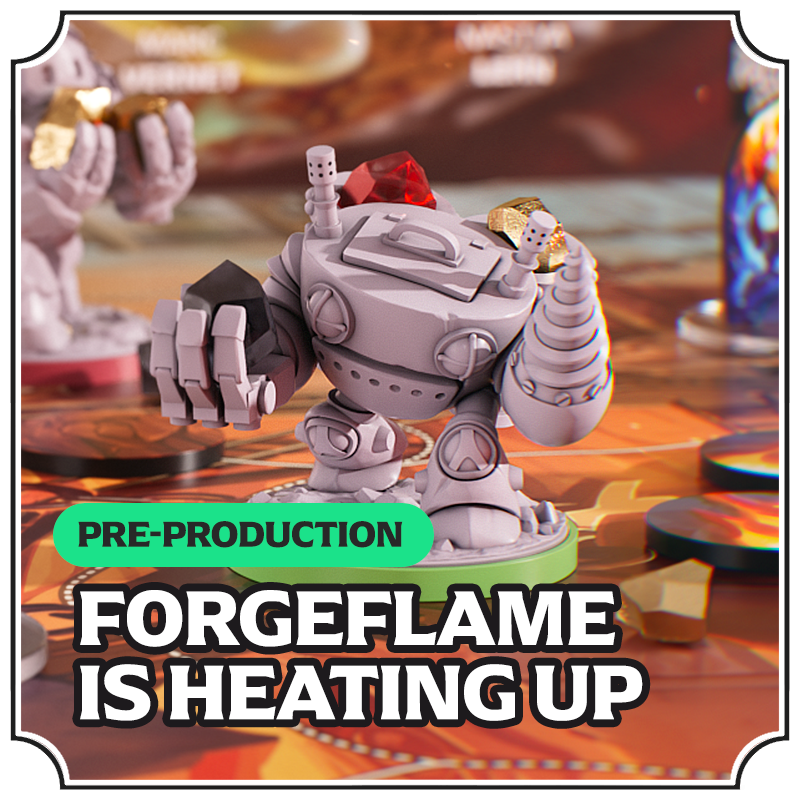 Forgeflame by Lord Raccoon Games - The Forge is heating up - Gamefound