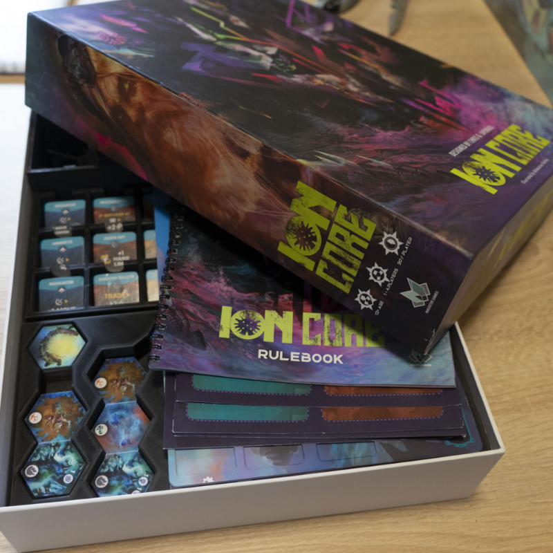 ION CORE by Magister Games - Game setup and play time - Gamefound