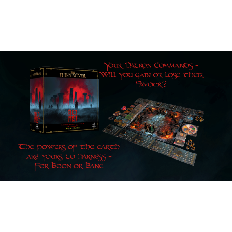 The Thinning Veil - Red Mist by Triskelion Games - Red Mist - A Skull ...