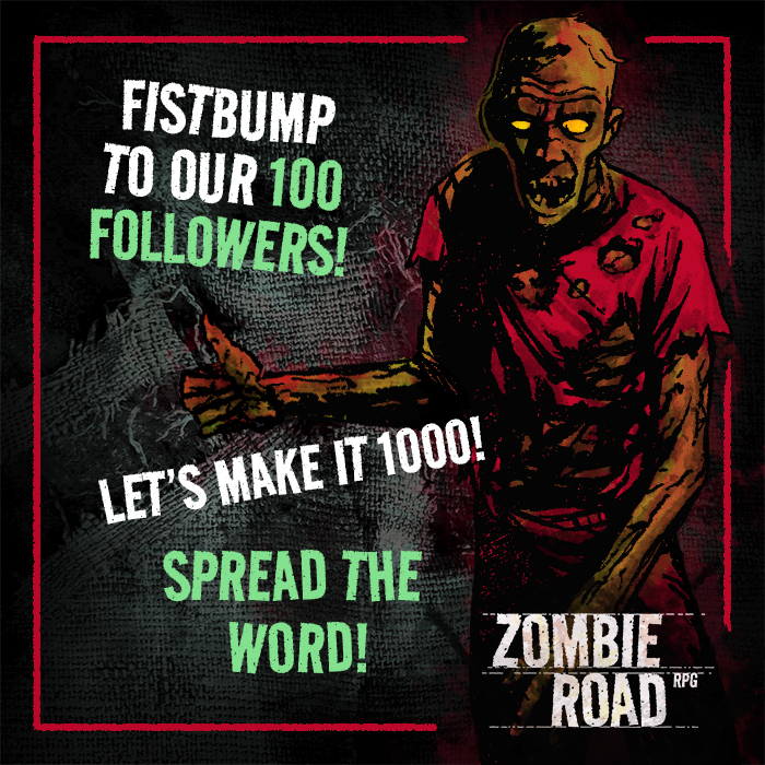 Zombie Road TTRPG by Dragonmount Press - Update No1 - All hail to the ...