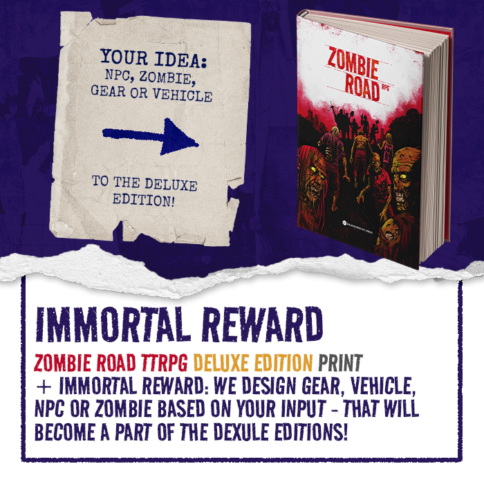 Zombie Road TTRPG by Dragonmount Press - Update No 3 - Introducing 3 ...