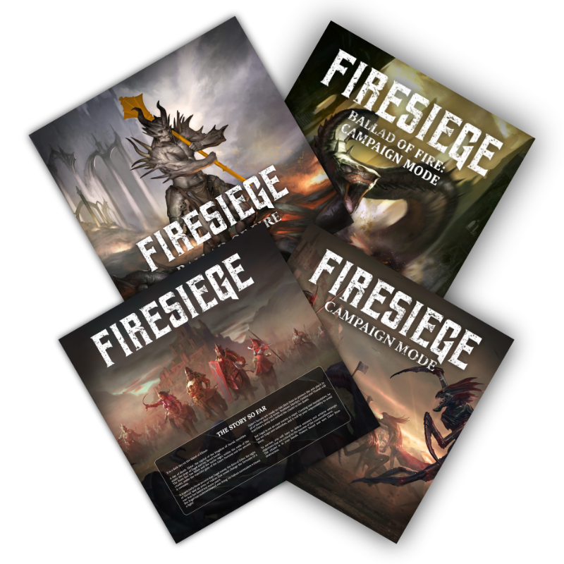 Firesiege | Siege-themed board game for 1-4 players by Deer Games ...