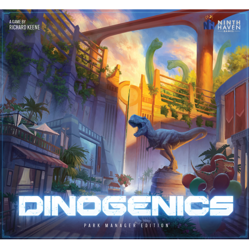 DinoGenics: New Arrivals by NinthHaven Games - The meeples are afraid ...