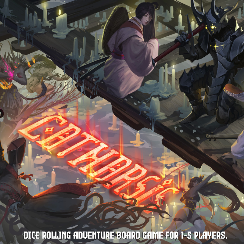Catharsis: Second Edition - Dice Rolling Adventure Board Game by Cyber ...