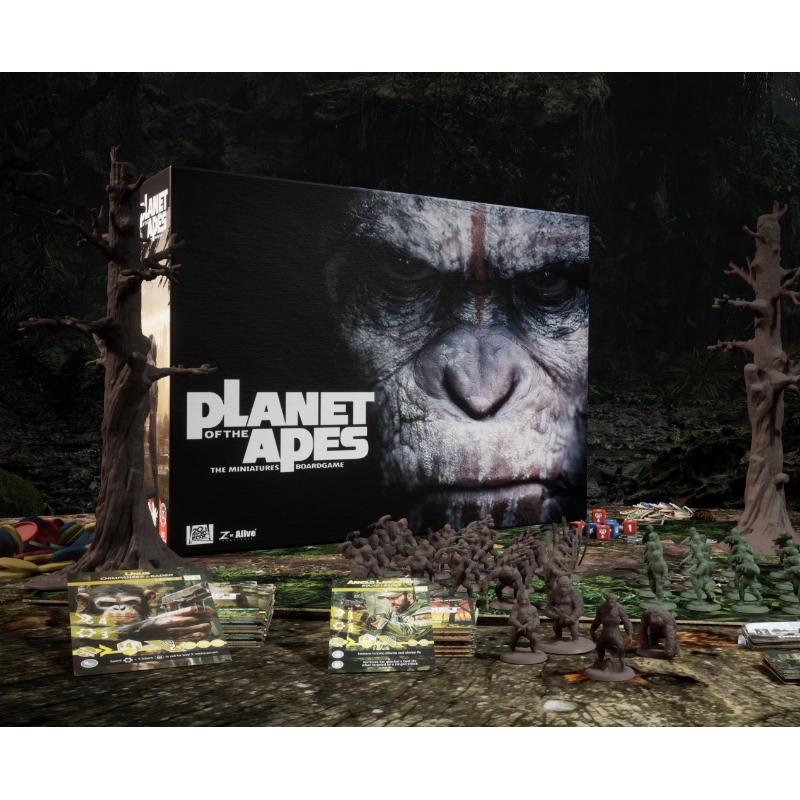 Planet of the Apes - The Miniatures Board Game by Z or Alive - Behind the Scenes: Creating The ...